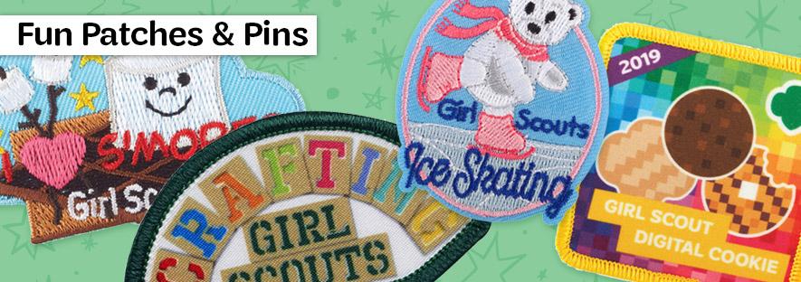 Girl Scout Fun Patches and Pins - Girl Scout Shop
