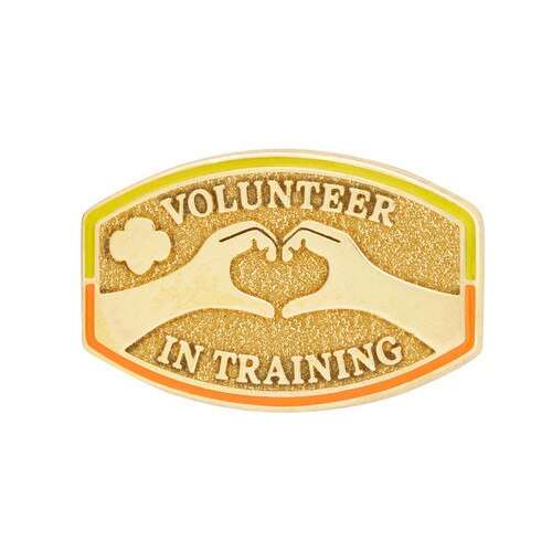 Volunteer in Training Award Pin | Girl Scout Shop