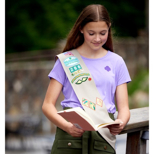 Official Cadette, Senior, Ambassador Pocket Sash | Girl Scout Shop