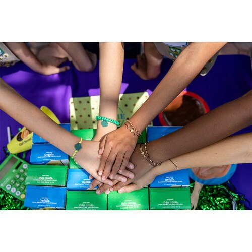 Trefoil Fun Finds Coil Hair Tie | Girl Scout Shop