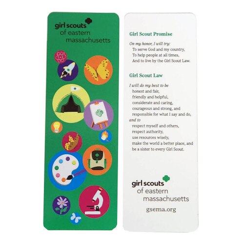 GSEMA Bookmark with the Girl Scout Promise and Law | Girl Scout Shop