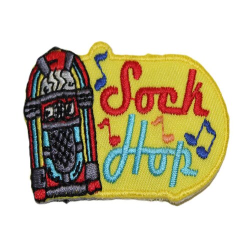 Sock Hop Patch | Girl Scout Shop