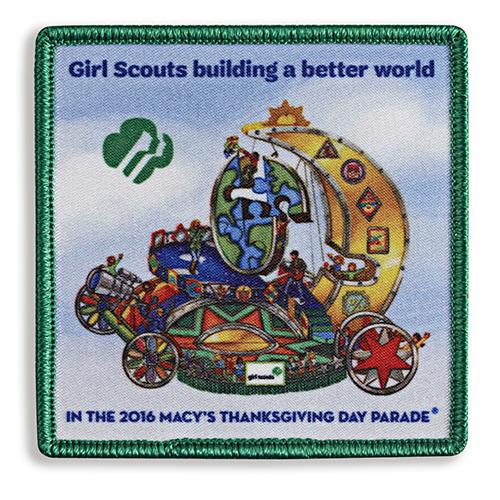 GSNC 2016 Macy's Parade Patch | Girl Scout Shop
