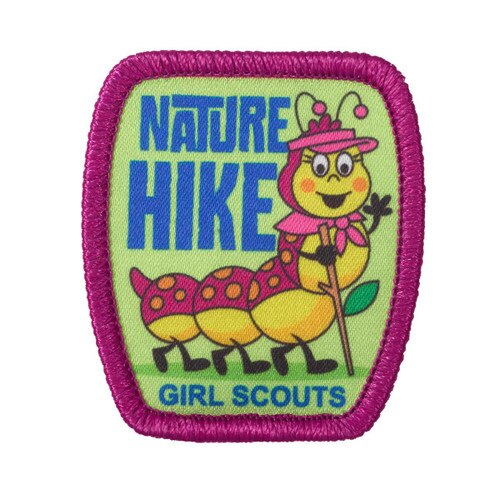 Nature Hike Caterpillar Sew-On Patch | Girl Scout Shop