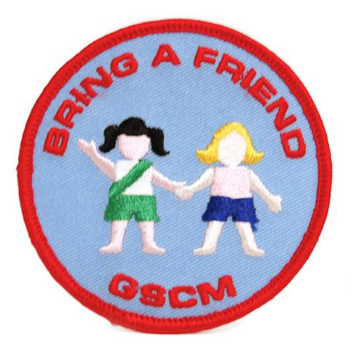 GSCM Bring A Friend Patch | Girl Scout Shop