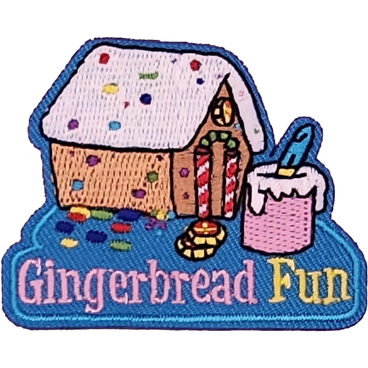 GSBDC Gingerbread Fun Fun Patch | Girl Scout Shop