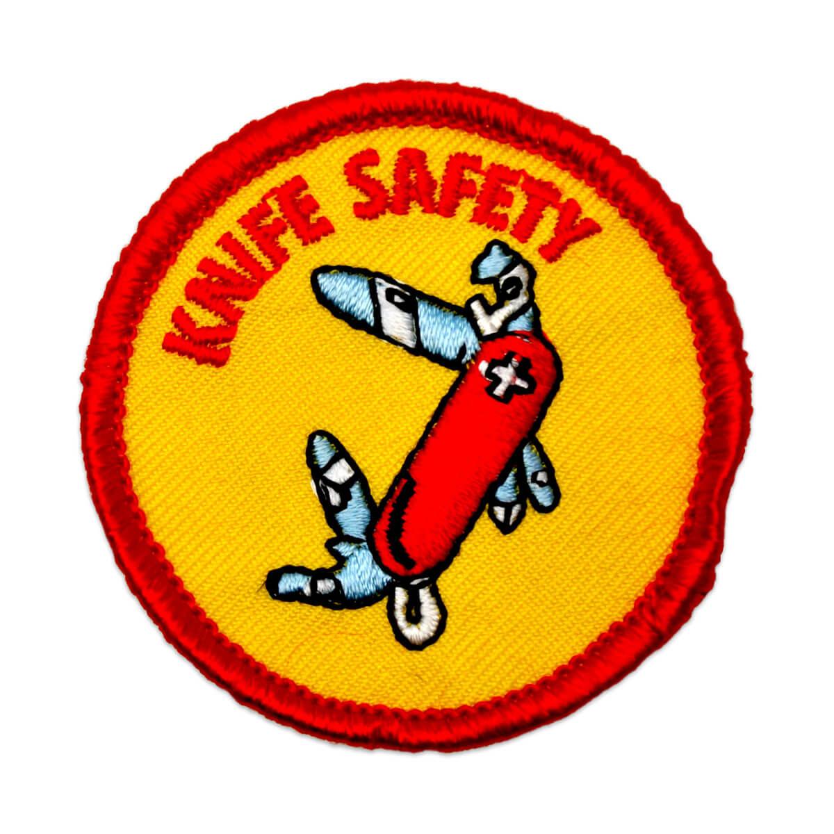 GSWCF Knife Safety Fun Patch | Girl Scout Shop