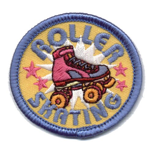 GSWCF Roller Skating Fun Patch | Girl Scout Shop