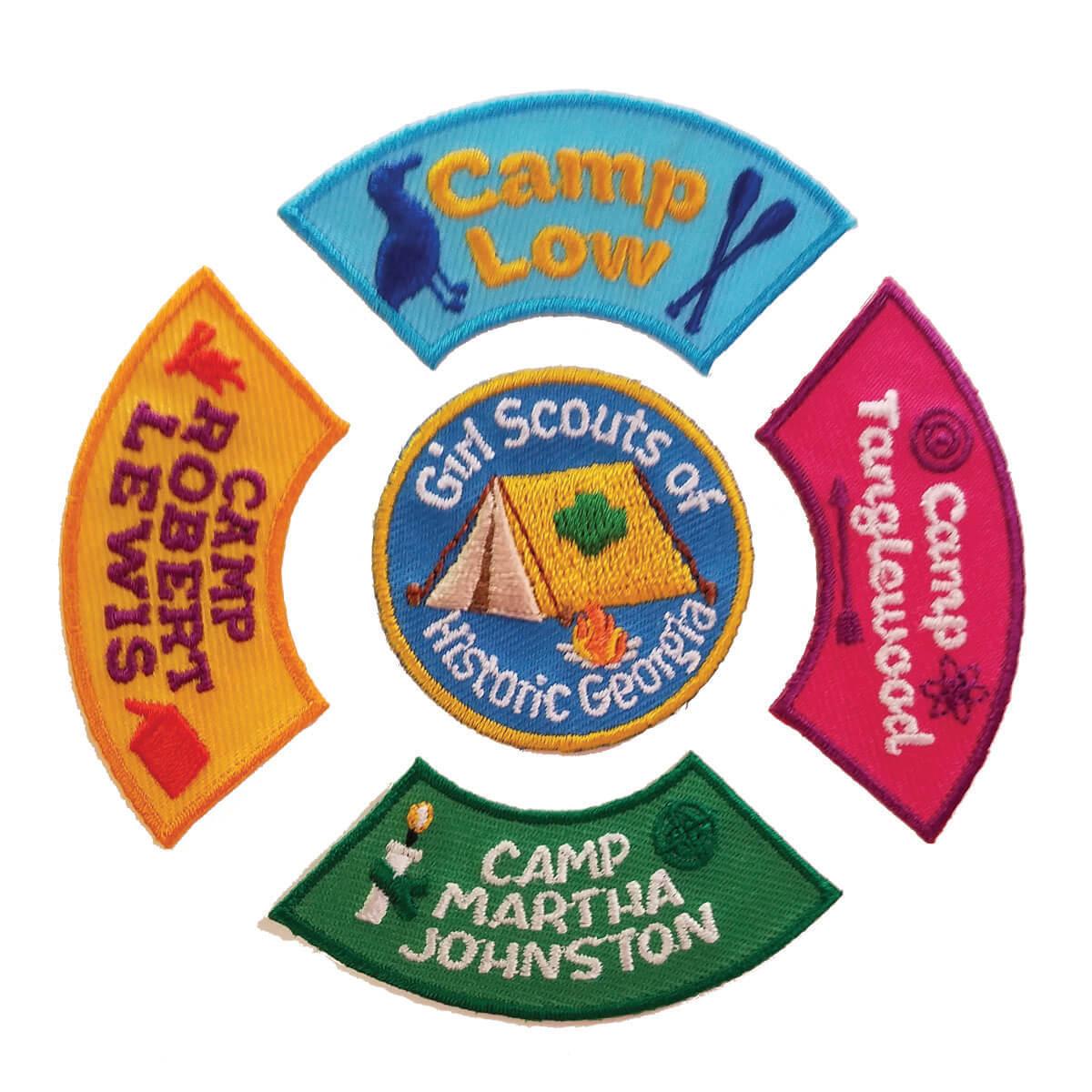 GSHG Camp Patches | Girl Scout Shop
