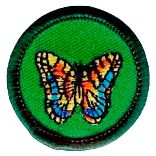 GSGATL Wild in GA Butterfly Junior Badge | Girl Scout Shop