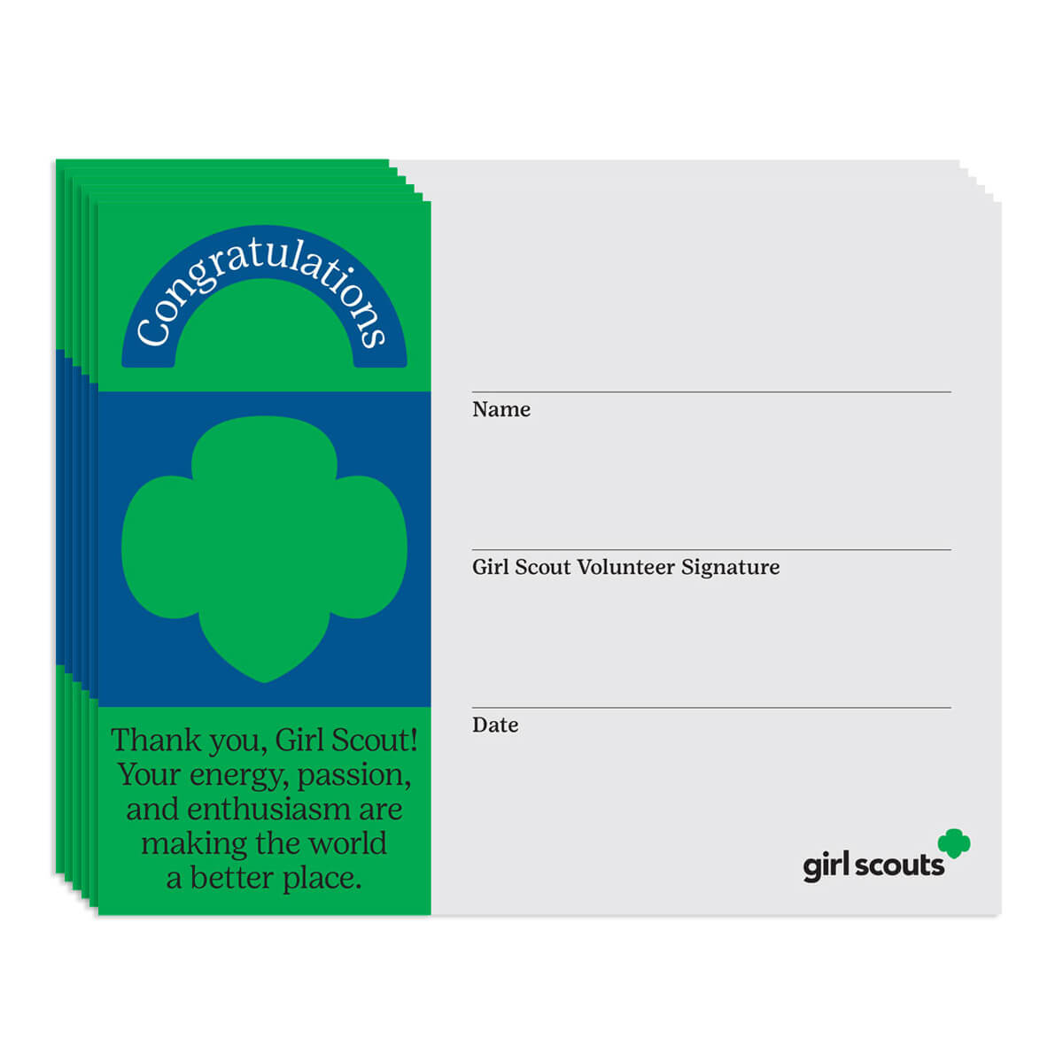Girl Scout Award Certificate Templates
