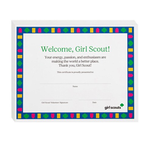 scout certificates printable