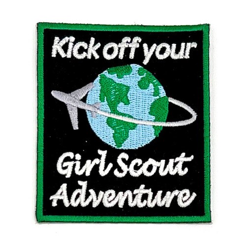 Kick Off Your Girl Scout Adventures Fun Patch | Girl Scout Shop