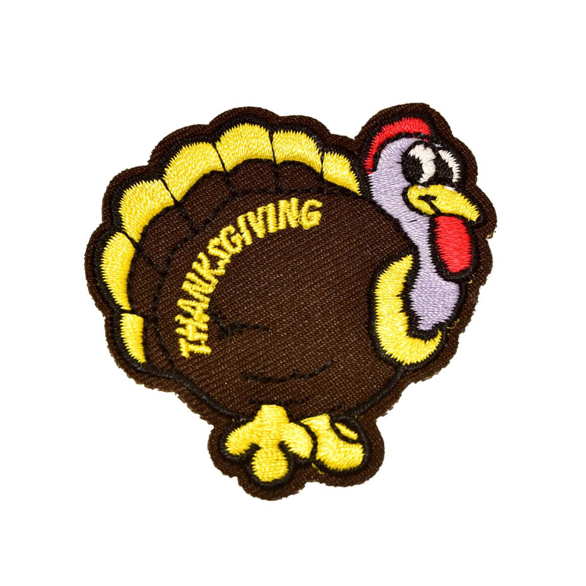 GSNCCP Thanksgiving Turkey Fun Patch | Girl Scout Shop