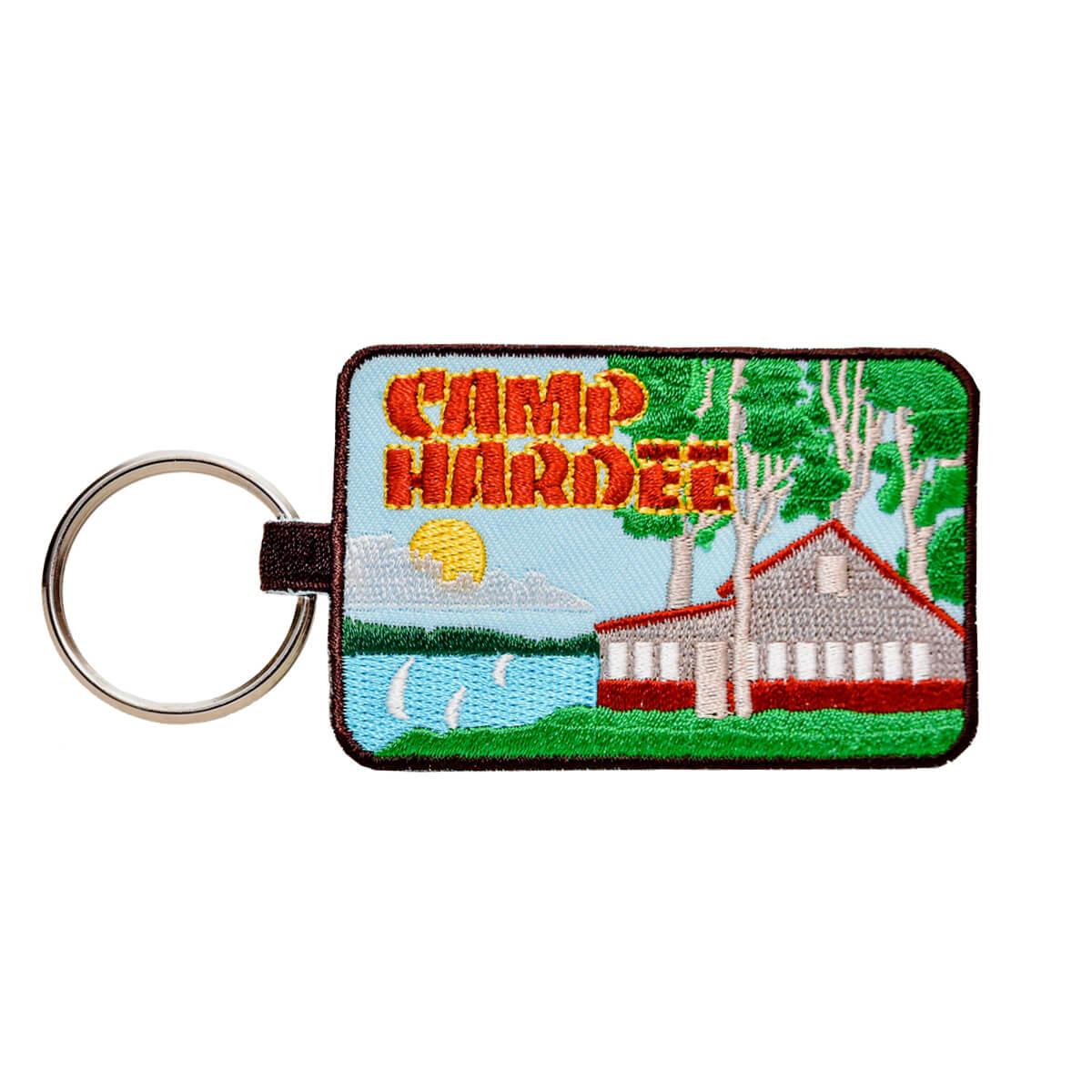 GSNCCP Camp Hardee Patch Keychain | Girl Scout Shop