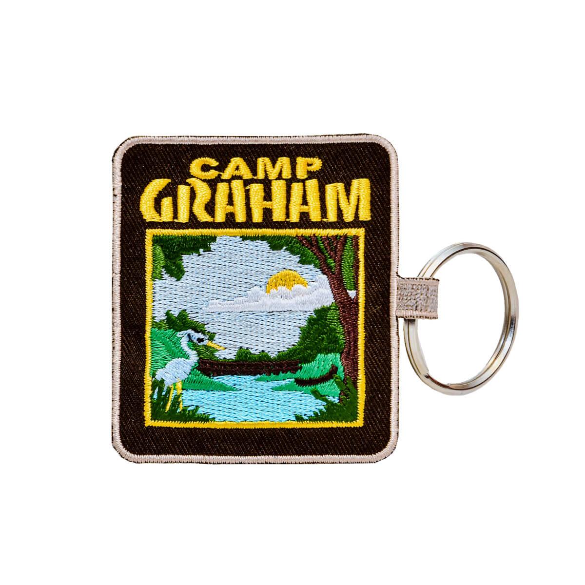 GSNCCP Camp Graham Patch Keychain | Girl Scout Shop