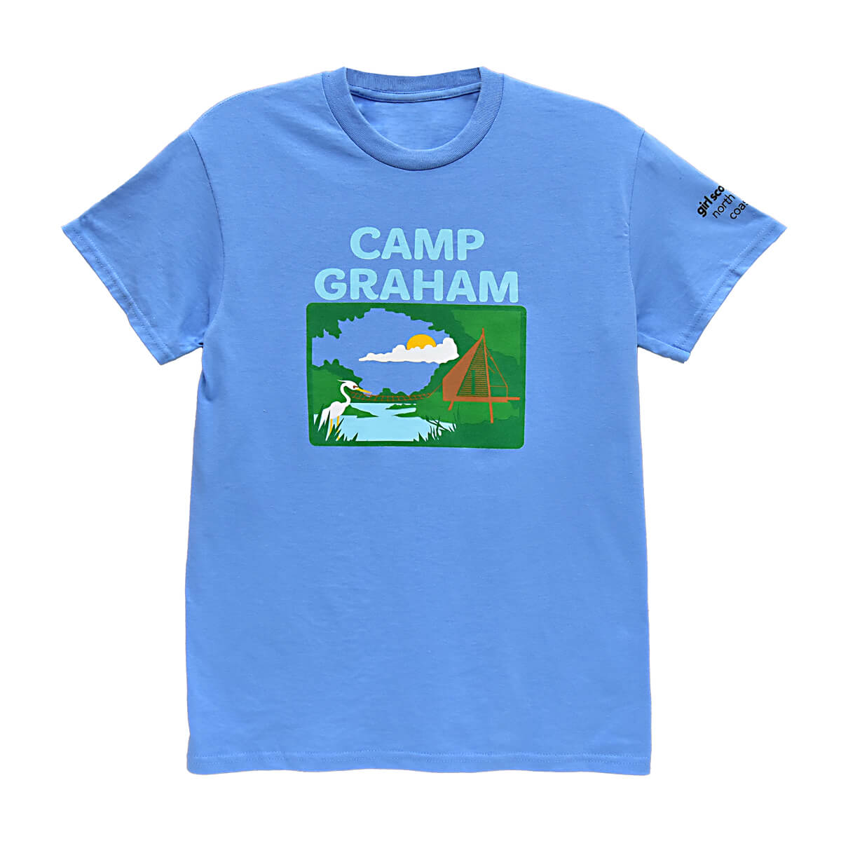 GSNCCP Camp Graham Patch Art T-Shirt | Girl Scout Shop