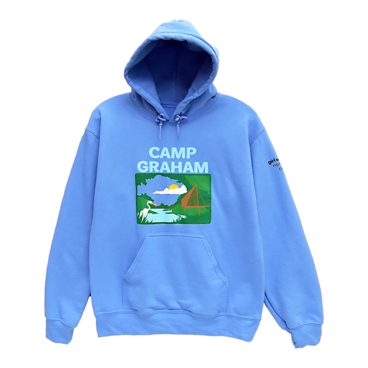 GSNCCP Camp Graham Patch Art Hoodie | Girl Scout Shop