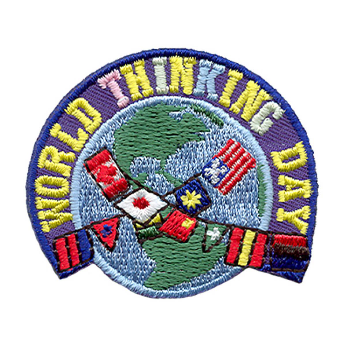 GSNI World Thinking Day Fun Patch | Girl Scout Shop