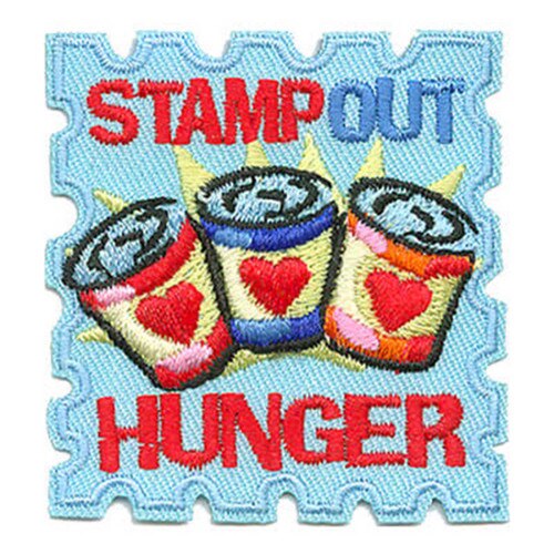 GSNI Stamp Out Hunger Fun Patch | Girl Scout Shop