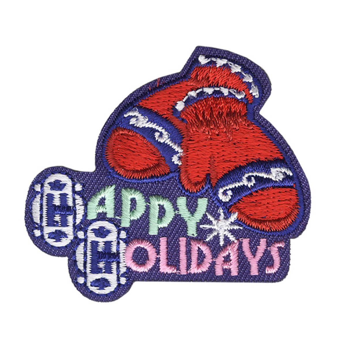 GSNI Happy Holidays Fun Patch | Girl Scout Shop