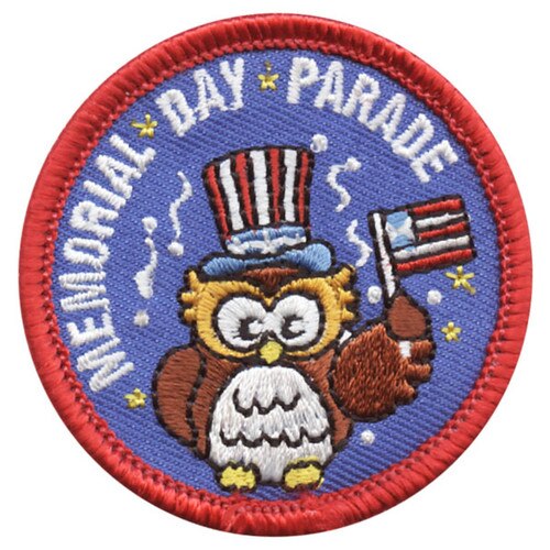 GSNI Memorial Day Parade Fun Patch | Girl Scout Shop
