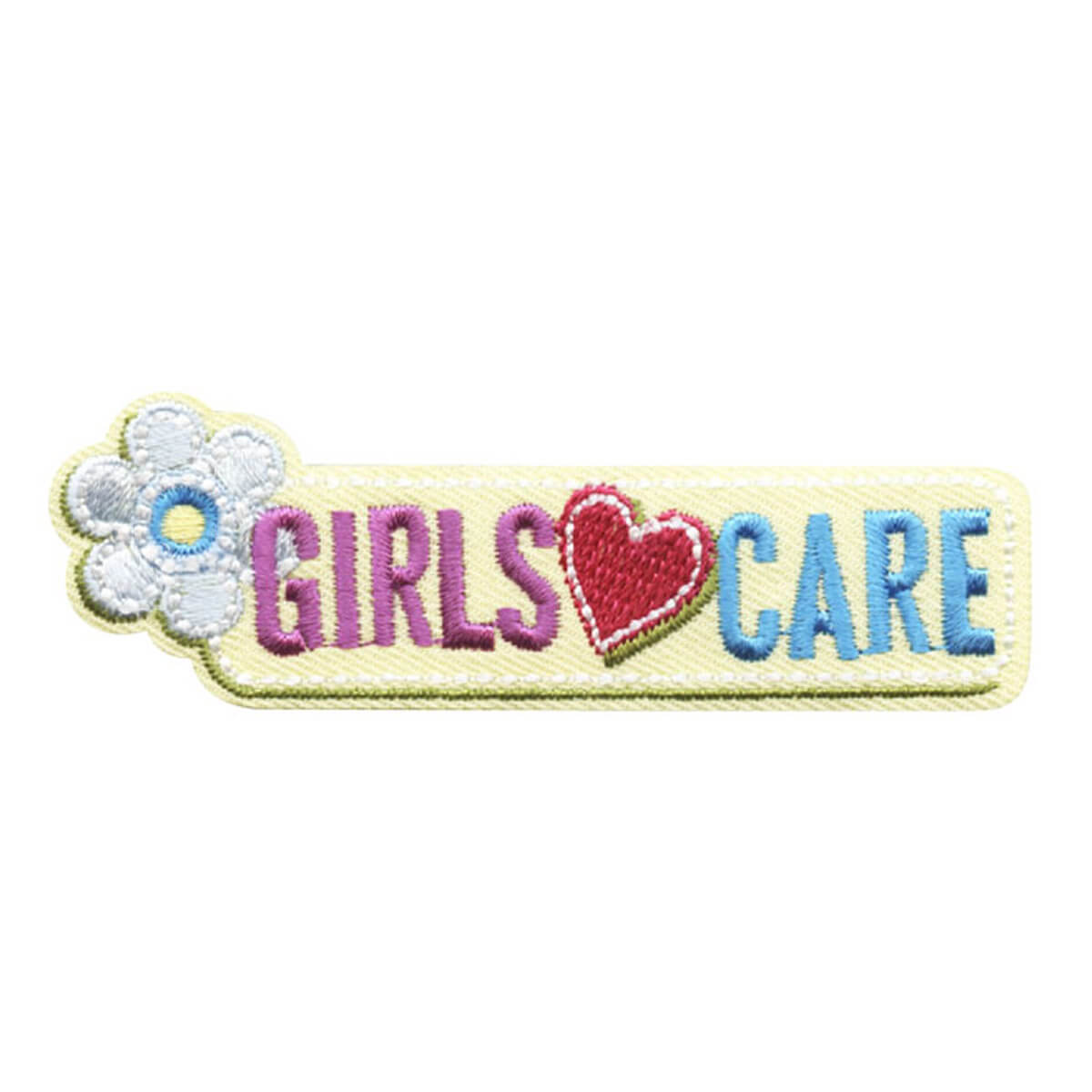 GSNI Girls Care Fun Patch | Girl Scout Shop