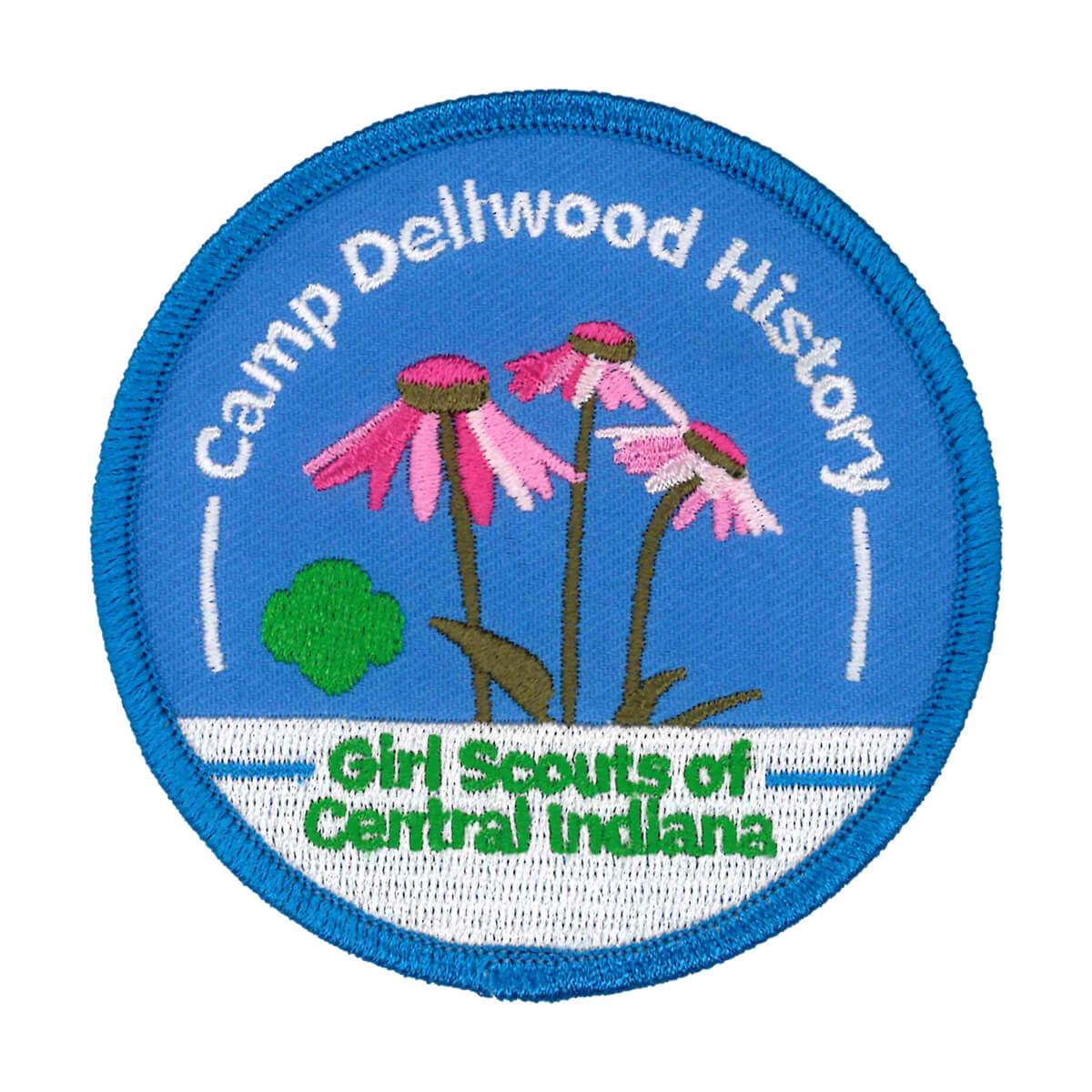 GSCI Camp Dellwood History Patch | Girl Scout Shop