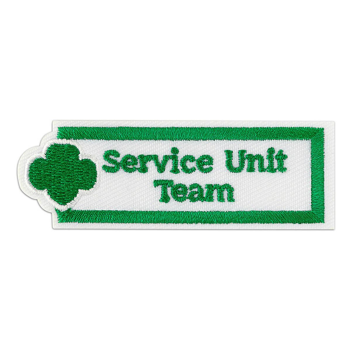 Service Unit Team Iron-On Patch | Girl Scout Shop