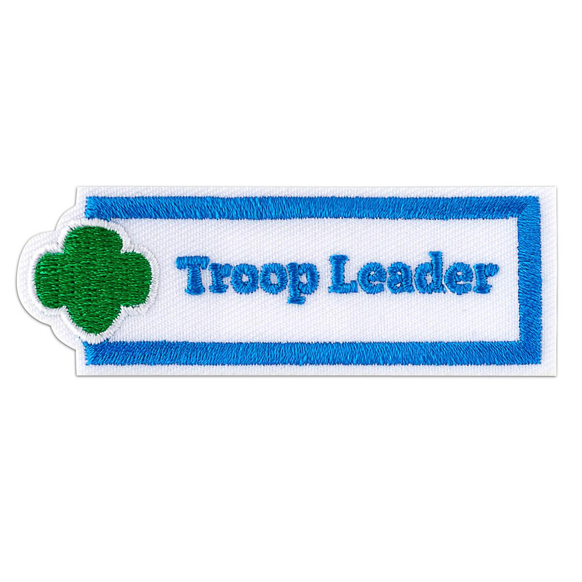 Troop Leader Iron-On Patch | Girl Scout Shop