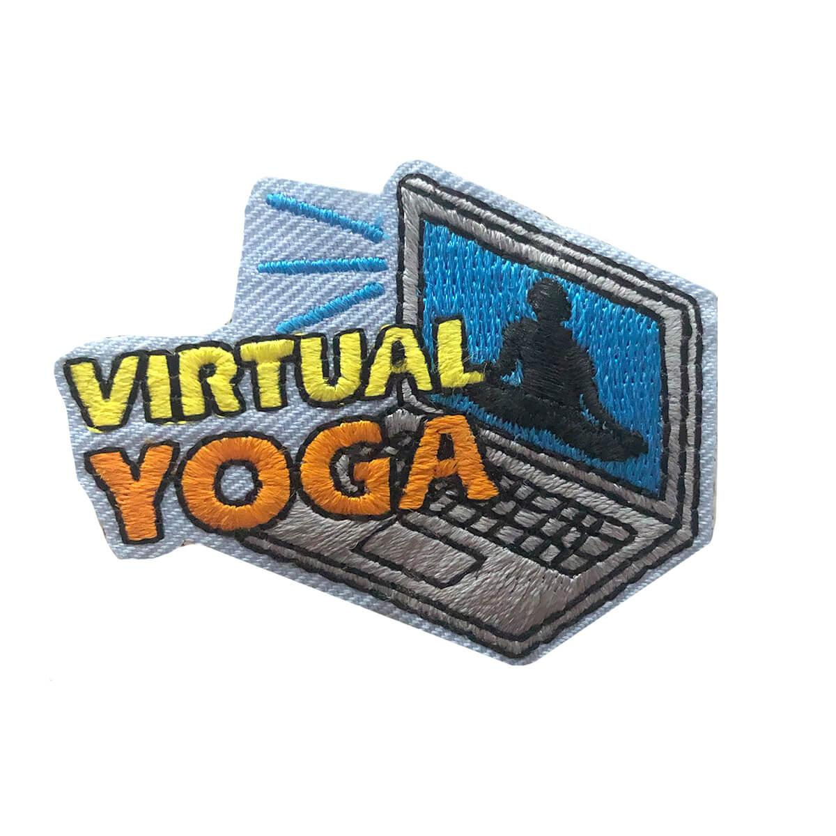 GSMWLP Virtual Yoga Fun Patch | Girl Scout Shop