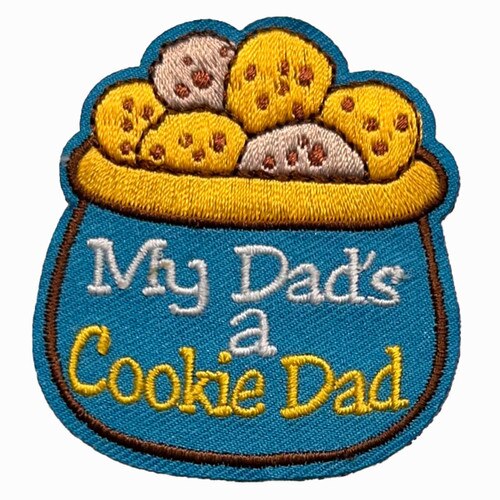 GSRV My Dad's a Cookie Dad Patch | Girl Scout Shop