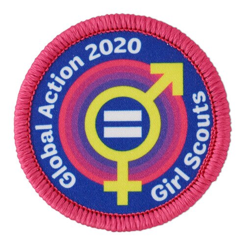 Global Action 2020 Award Badge | Girl Scout Shop