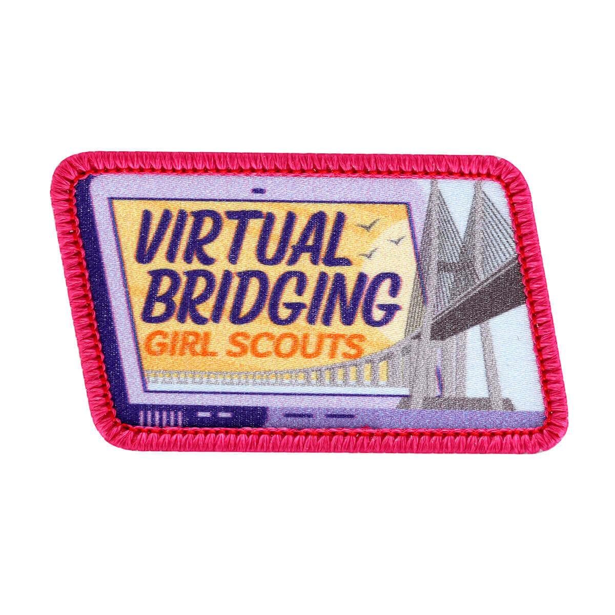 Virtual Bridging Sew-On Patch | Girl Scout Shop