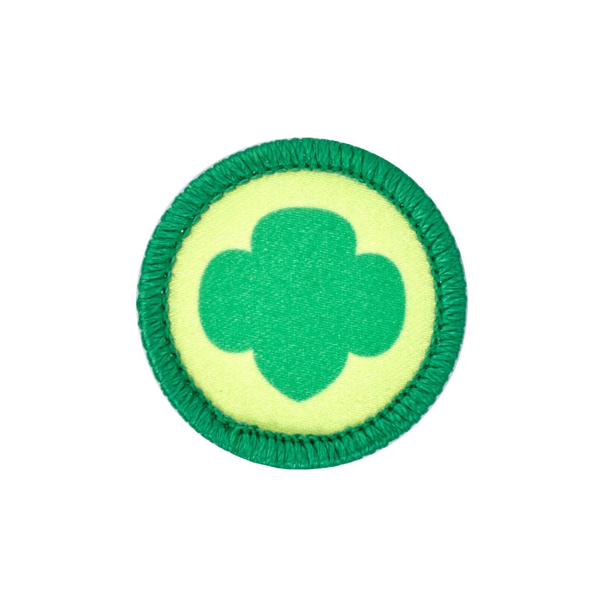 Girl Scout Trefoil Center Sew-On Patch | Girl Scout Shop
