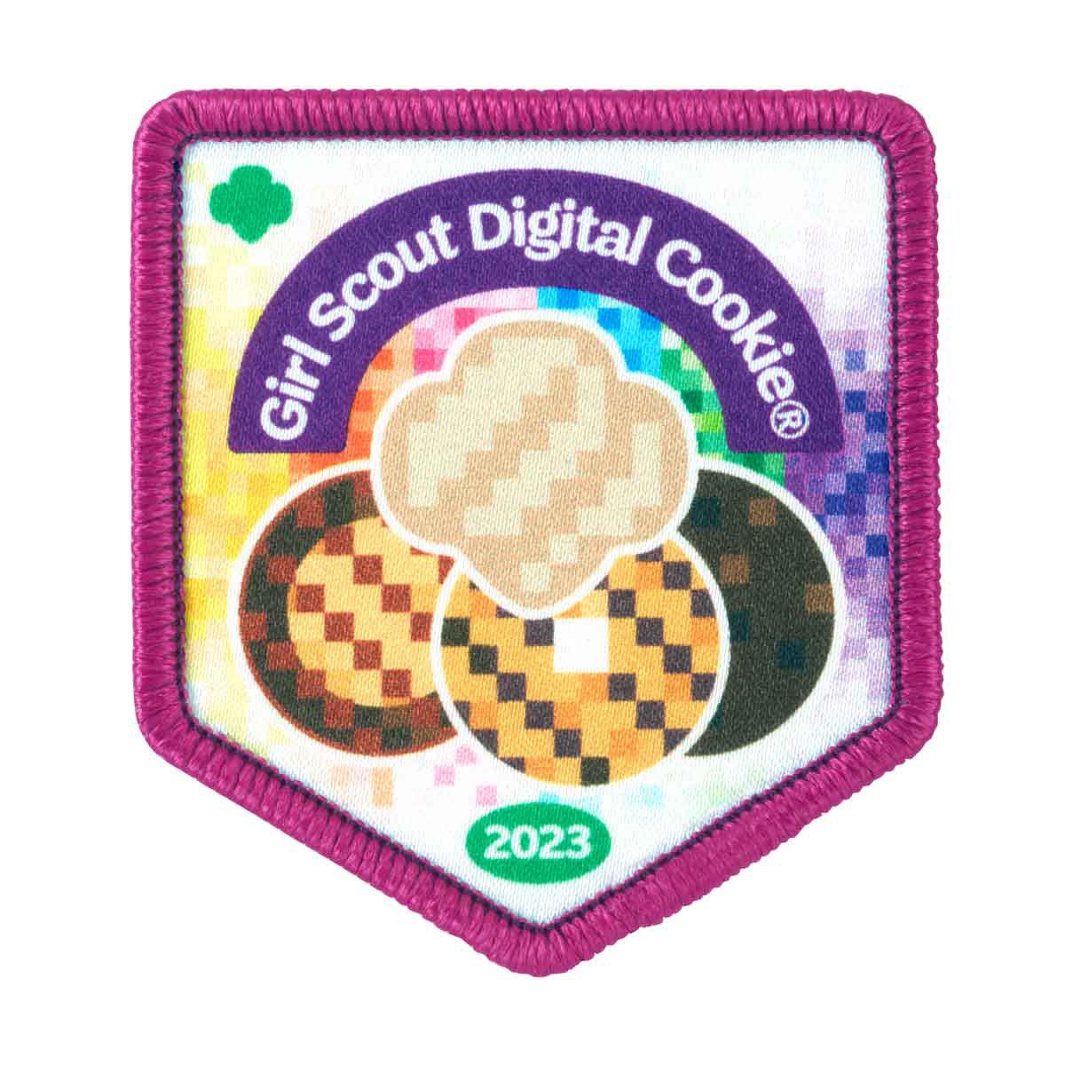 2023 Girl Scout Digital Cookie Sew On Patch Girl Scout Shop