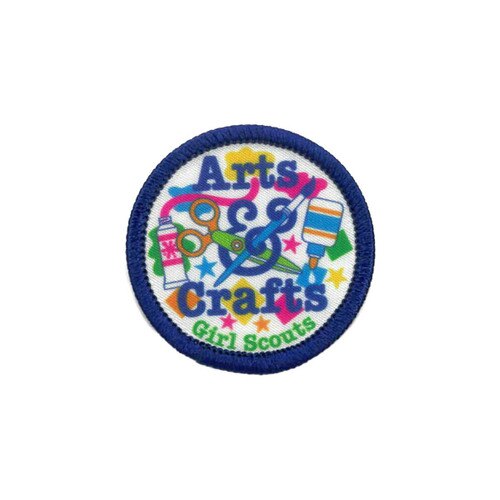 Arts and Crafts Sew-On Patch | Girl Scout Shop
