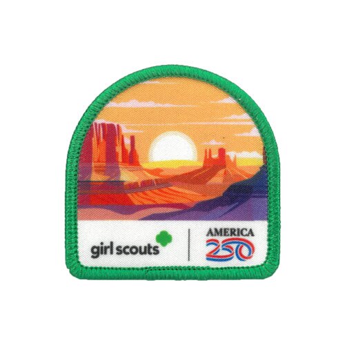 Girl Scouts America250 Sew-On-Patch Collection-Set of 5 | Girl Scout Shop