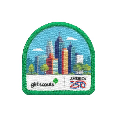 Girl Scouts America250 Sew-On-Patch Collection-Set of 5 | Girl Scout Shop