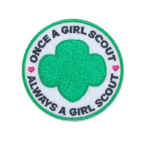 Girl Scouts x Supermix Studio Once a Girl Scout Iron-On Super Fun Patch ...