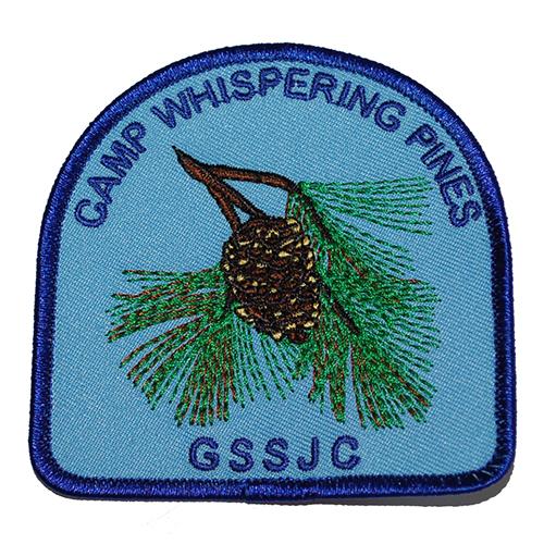 GSSJC Camp Whispering Pines Branch Patch | Girl Scout Shop