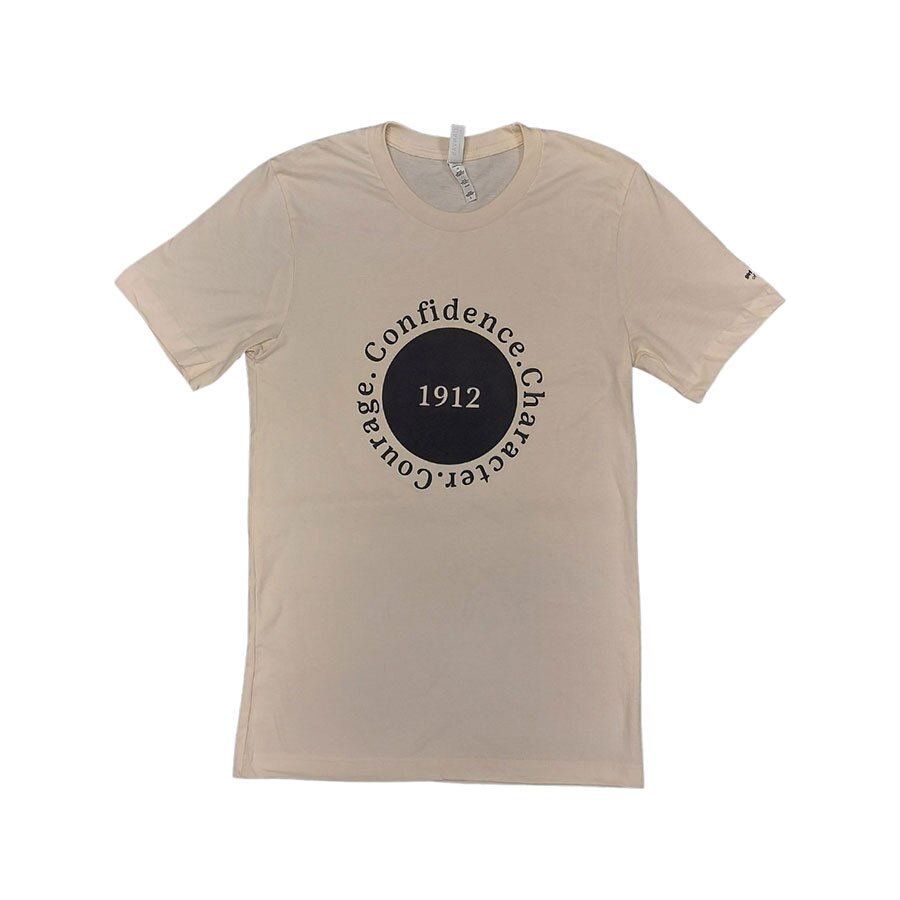 GSNETX 1912 Courage Confidence Character Tee, Natural | Girl Scout Shop