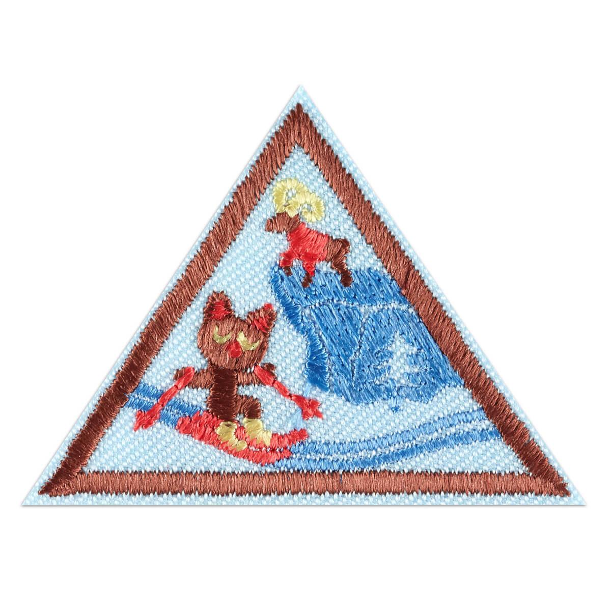 Brownie Snow or Climbing Adventure Badge | Girl Scout Shop