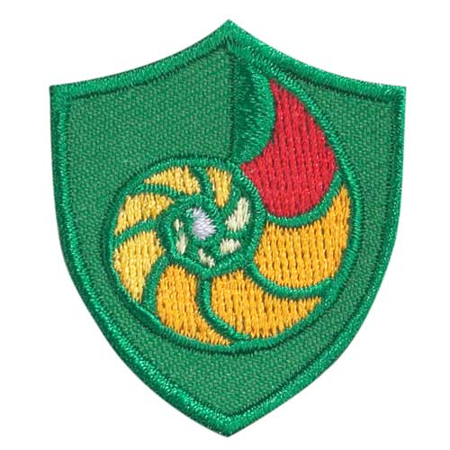 Nautilus Shell Troop Crest | Girl Scout Shop