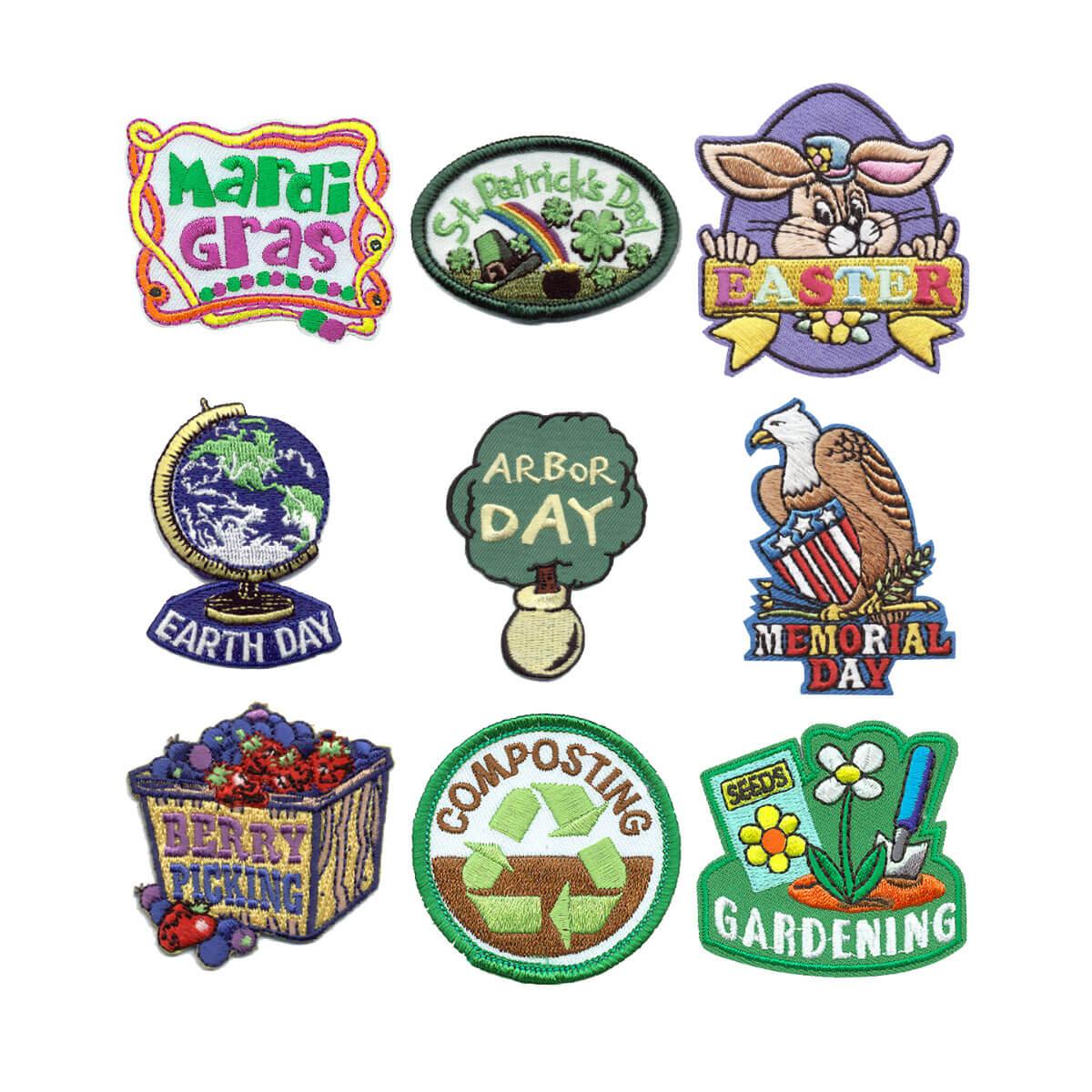 GSOC Spring Fun Patches | Girl Scout Shop