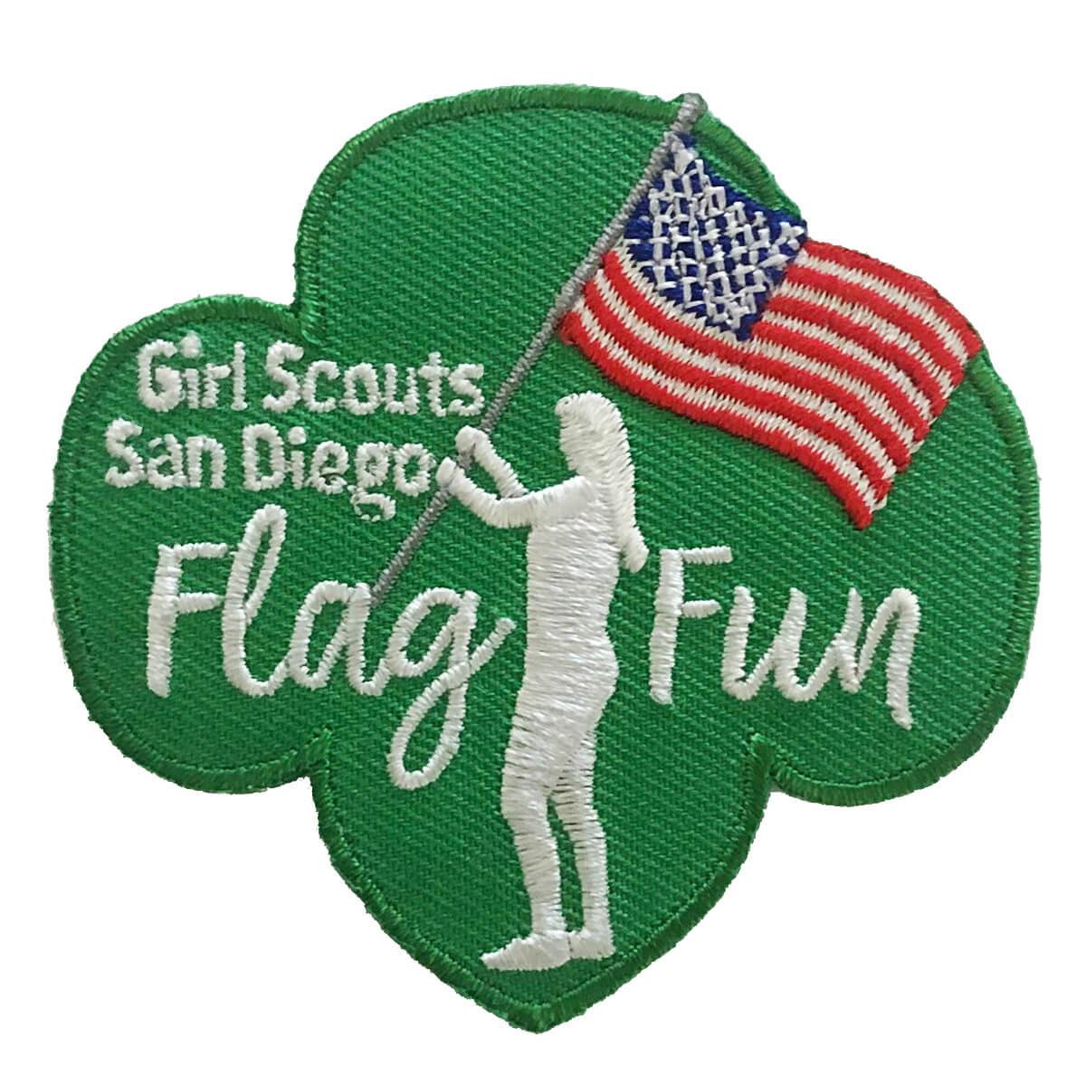 GSSD Flag Fun Trefoil | Girl Scout Shop