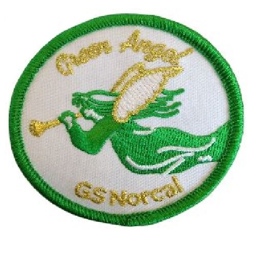 GSNorCal Green Angel Patch | Girl Scout Shop