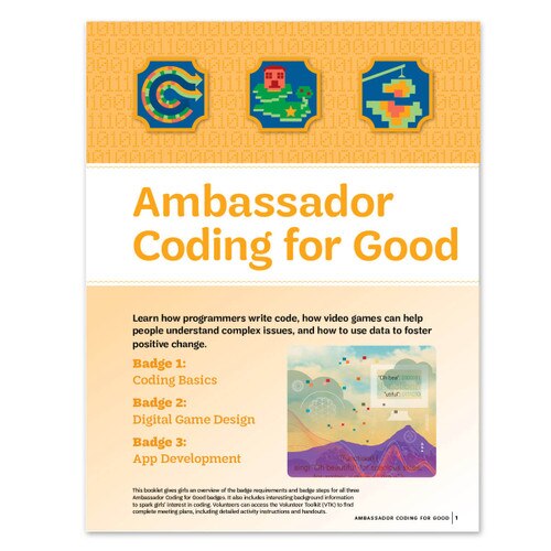 Ambassador Coding for Good Digital Badge Requirements