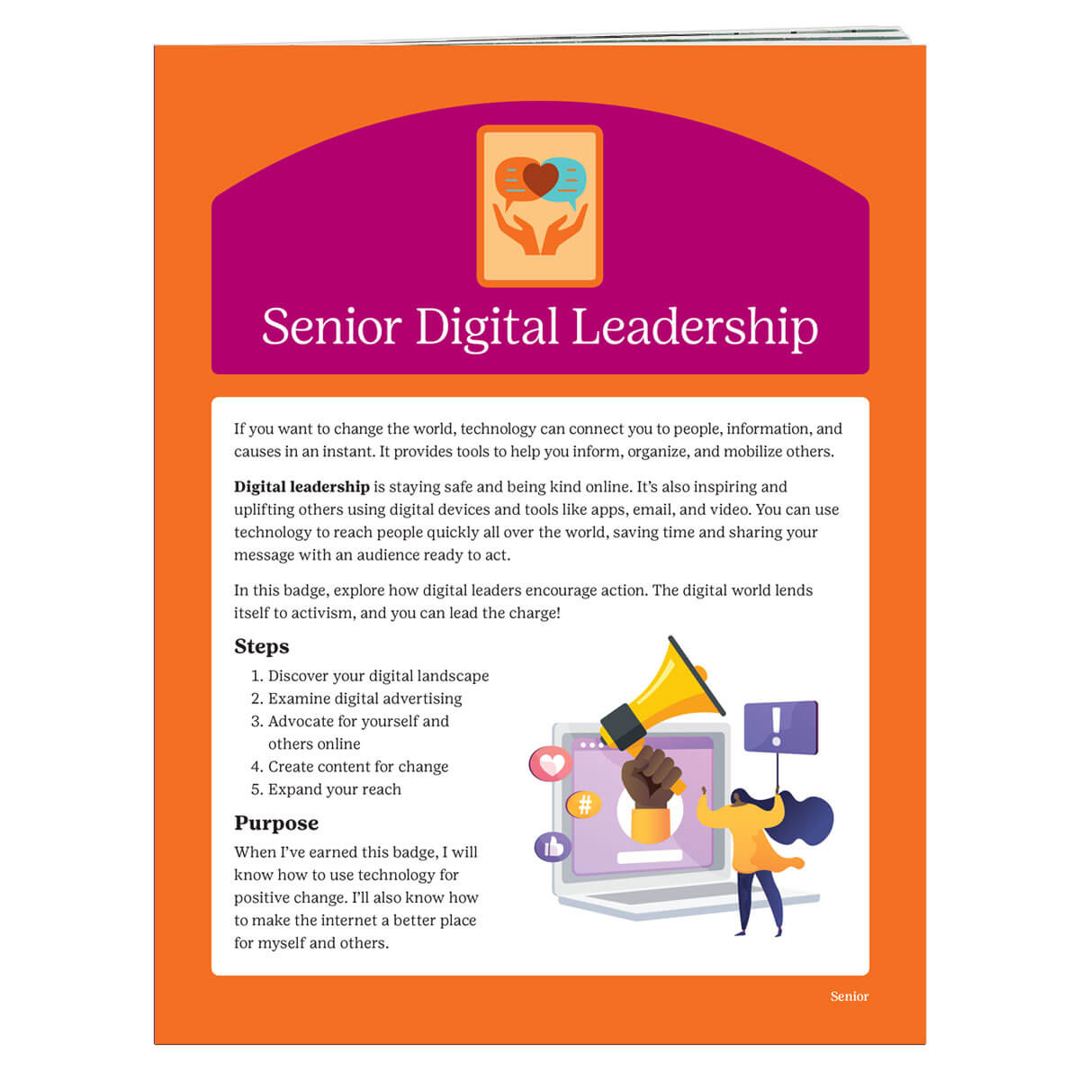 Senior Digital Leadership Badge Requirements | Girl Scout Shop