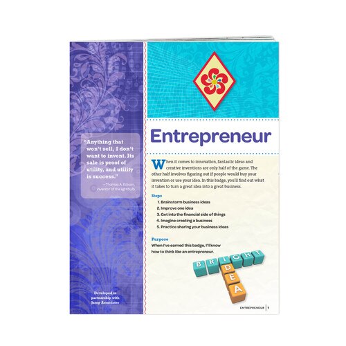 Cadette Entrepreneur Badge Requirements | Girl Scout Shop